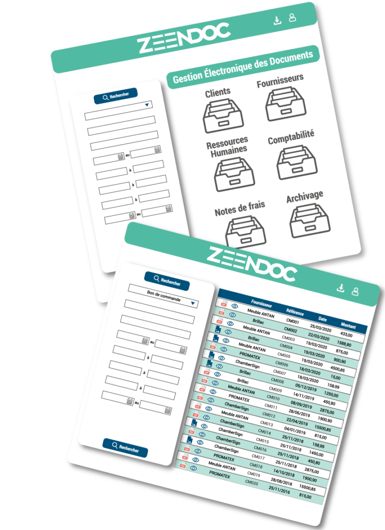 Logiciel GED : Solution de gestion documentaire | Zeendoc